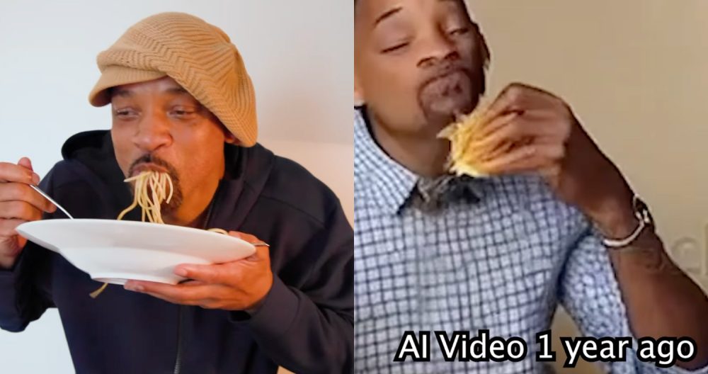 Will Smith recreates the AI spaghetti video, and it's the best thing ...