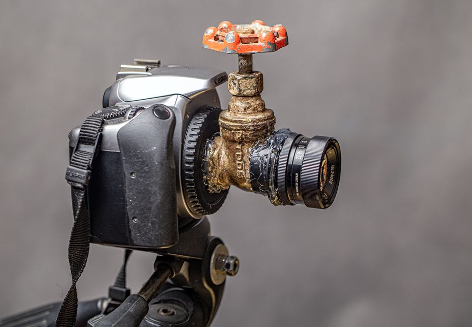 This DIY valve lens gives a new meaning to "workFLOW"