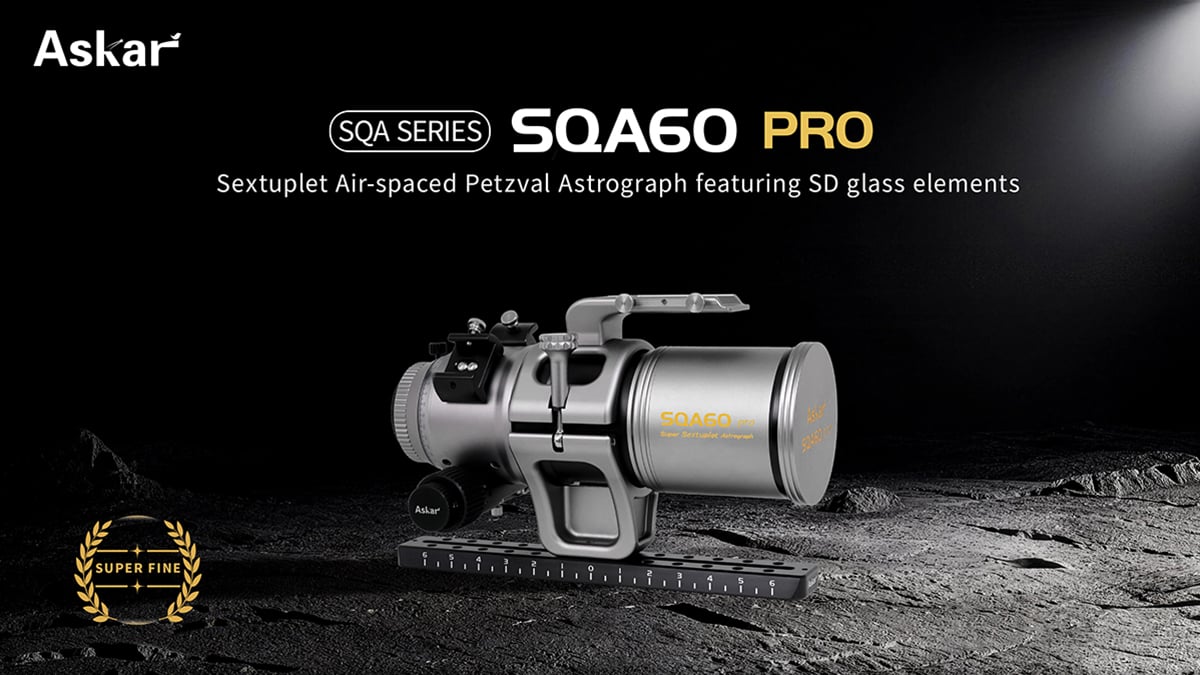 Askar SQA60 Pro Launches with a Sextuplet Optical Design
